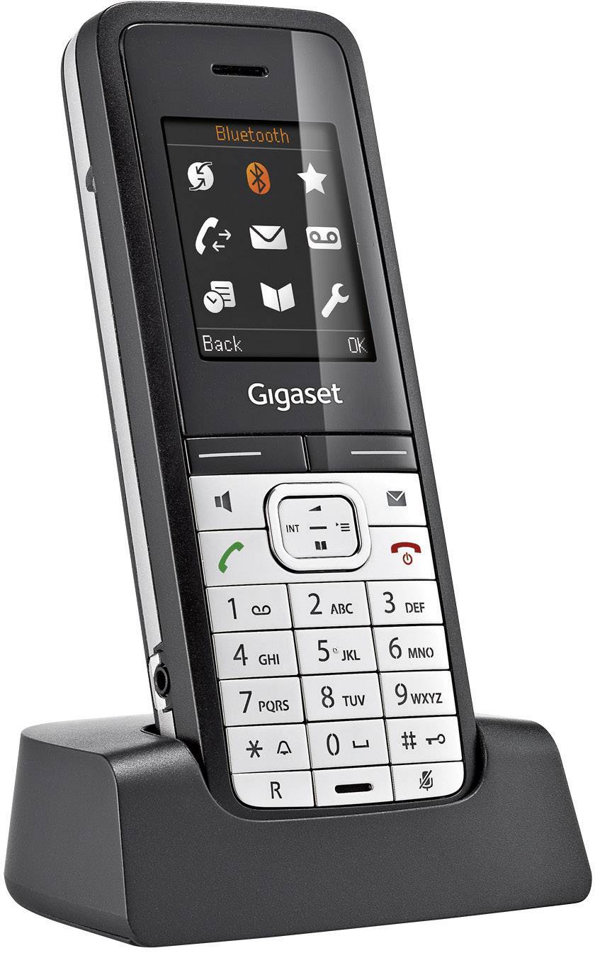 DECT handset Gigaset Pro SL610H PRO Black, Silver from Conrad.com