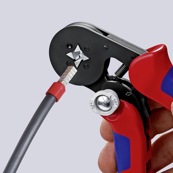 Pince à sertir Knipex 97 53 04 pour embouts de câble 0.08 à 16 mm² 1 pc ... Pince à sertir Knipex 97 53 04 pour embouts de câble 0.08 à 16 mm² 1 pc ...