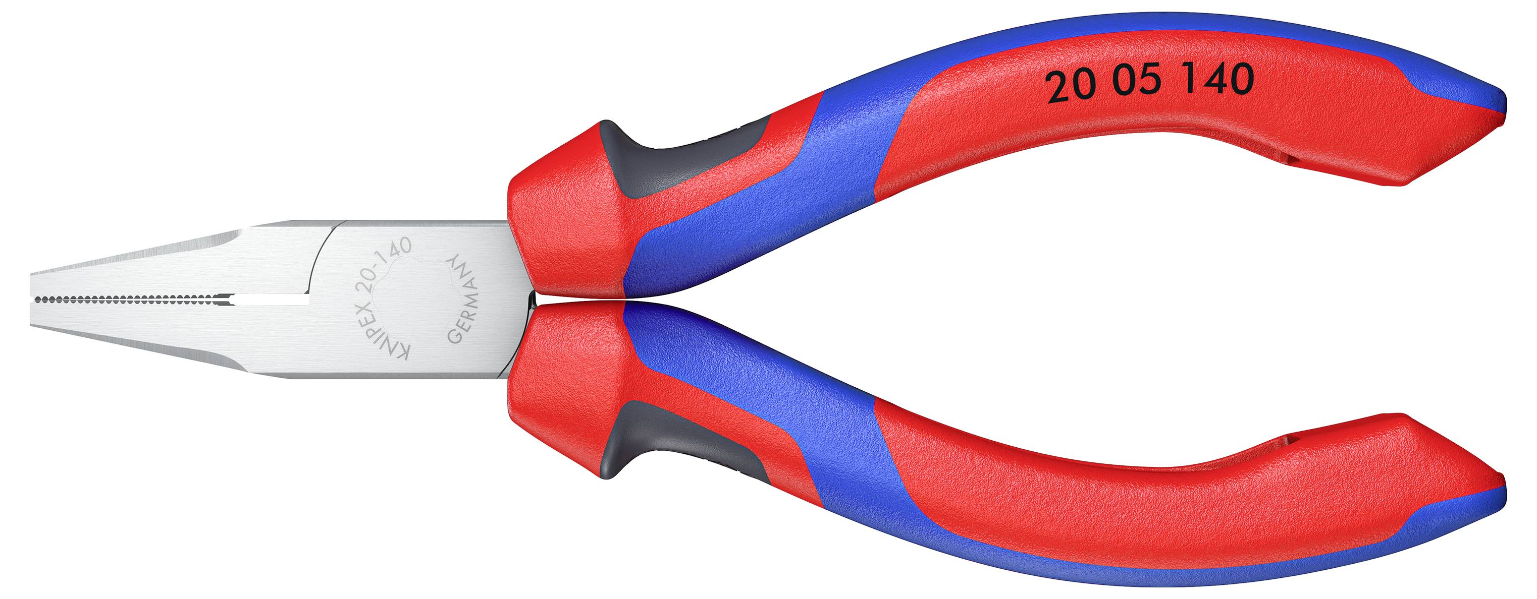 Pince à becs plats droite Knipex 20 05 140 pour l'atelier Longueur: 140 ... Pince à becs plats droite Knipex 20 05 140 pour l'atelier Longueur: 140 ...