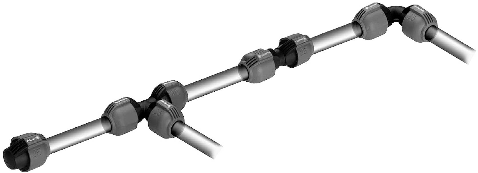 Embout GARDENA système Sprinkler 02778-20 Ø 25 mm (1") - Conrad ...