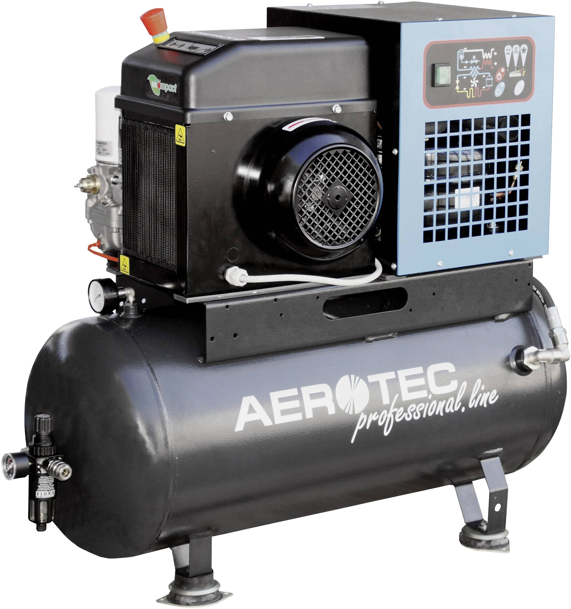 Aerotec Compresseur pneumatique COMPACK 2 TR PRO 90 l 10 bar - Conrad Electronic France