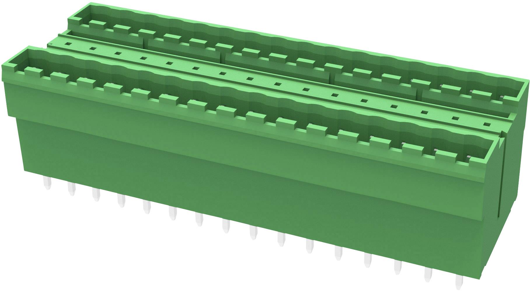 Degson Boîtier mâle (platine) Nbr total de pôles 4 Pas: 5 mm 2EDGVH-5.0-04P-14-00A(H) 1 pc(s ...