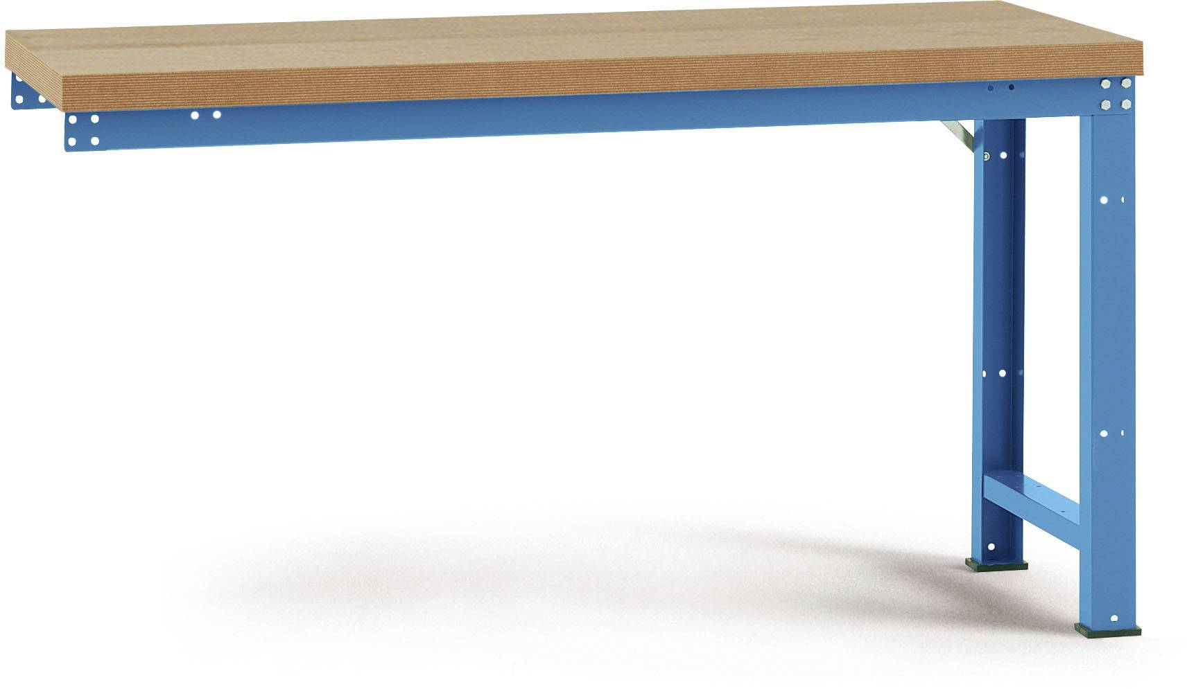 Manuflex WP4034.5012 ETABLI PROFI Standard avec platine multiplexe, L x P x H = 2000 x 700 x 840 ...