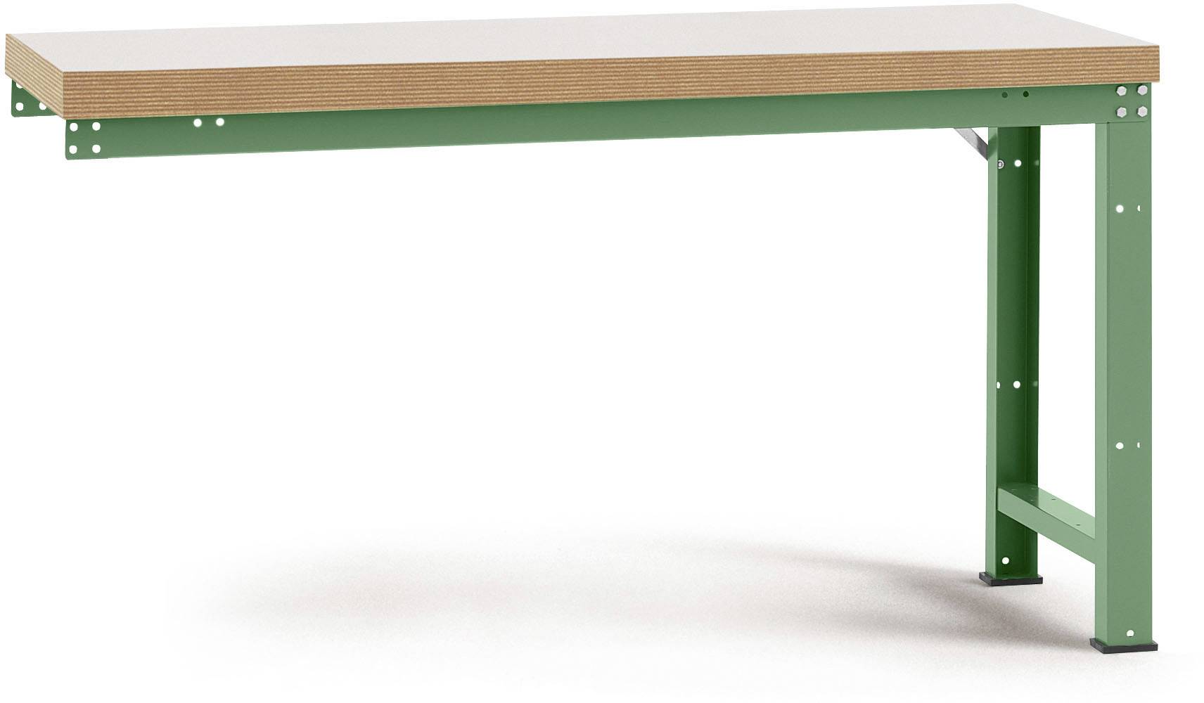 Manuflex WP4009.6011 ETABLI PROFI Standard avec plaque en plastique, L x P x H = 1250 x 700 x ...