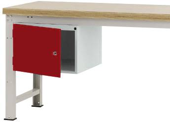 Manuflex ZB4731.3003 Châssis PROFI, hauteur utile 300 mm avec 1 porte à ...