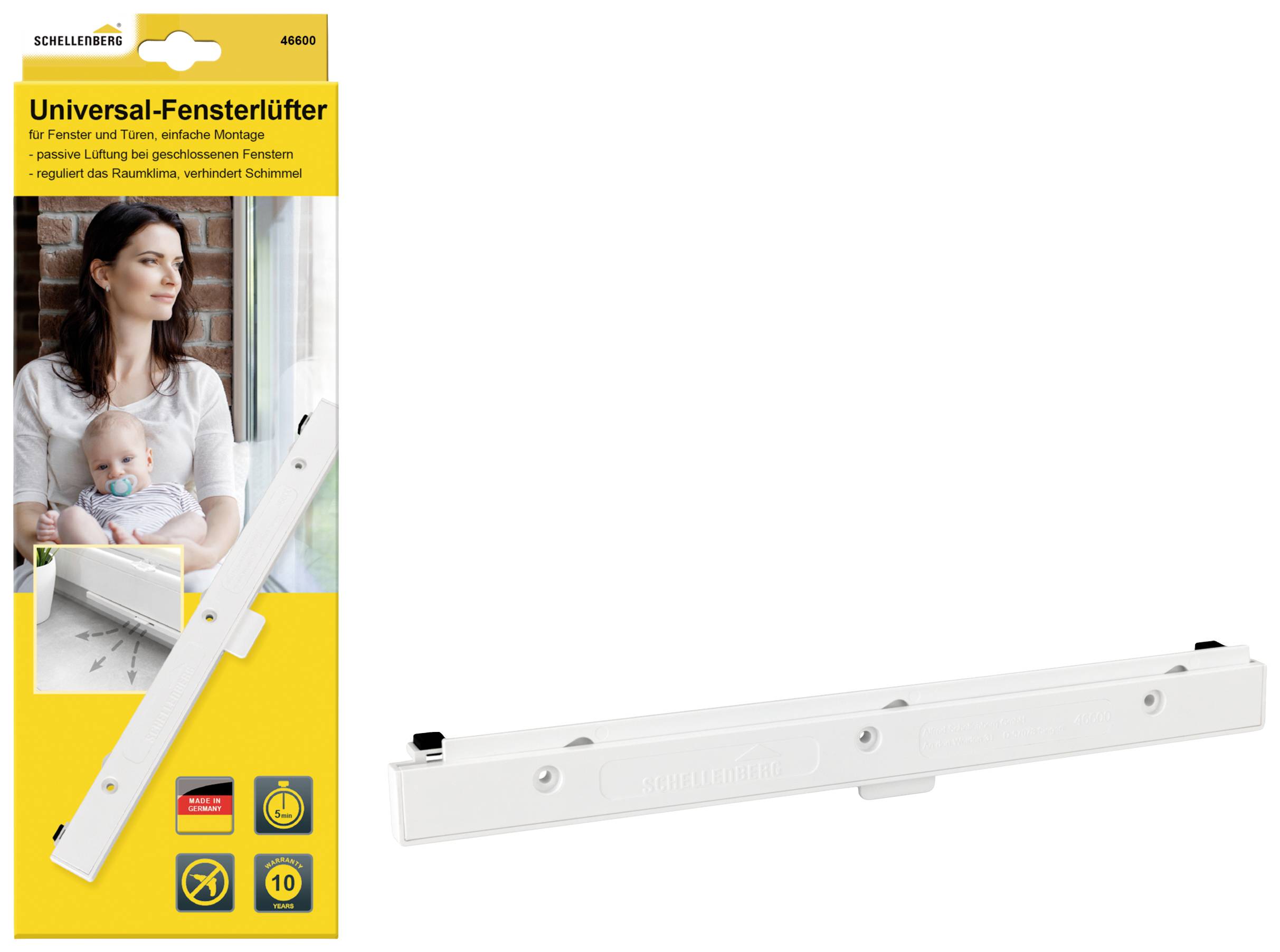 Schellenberg 46600 Aérateur de fenêtre universel blanc 4003971466000 | eBay