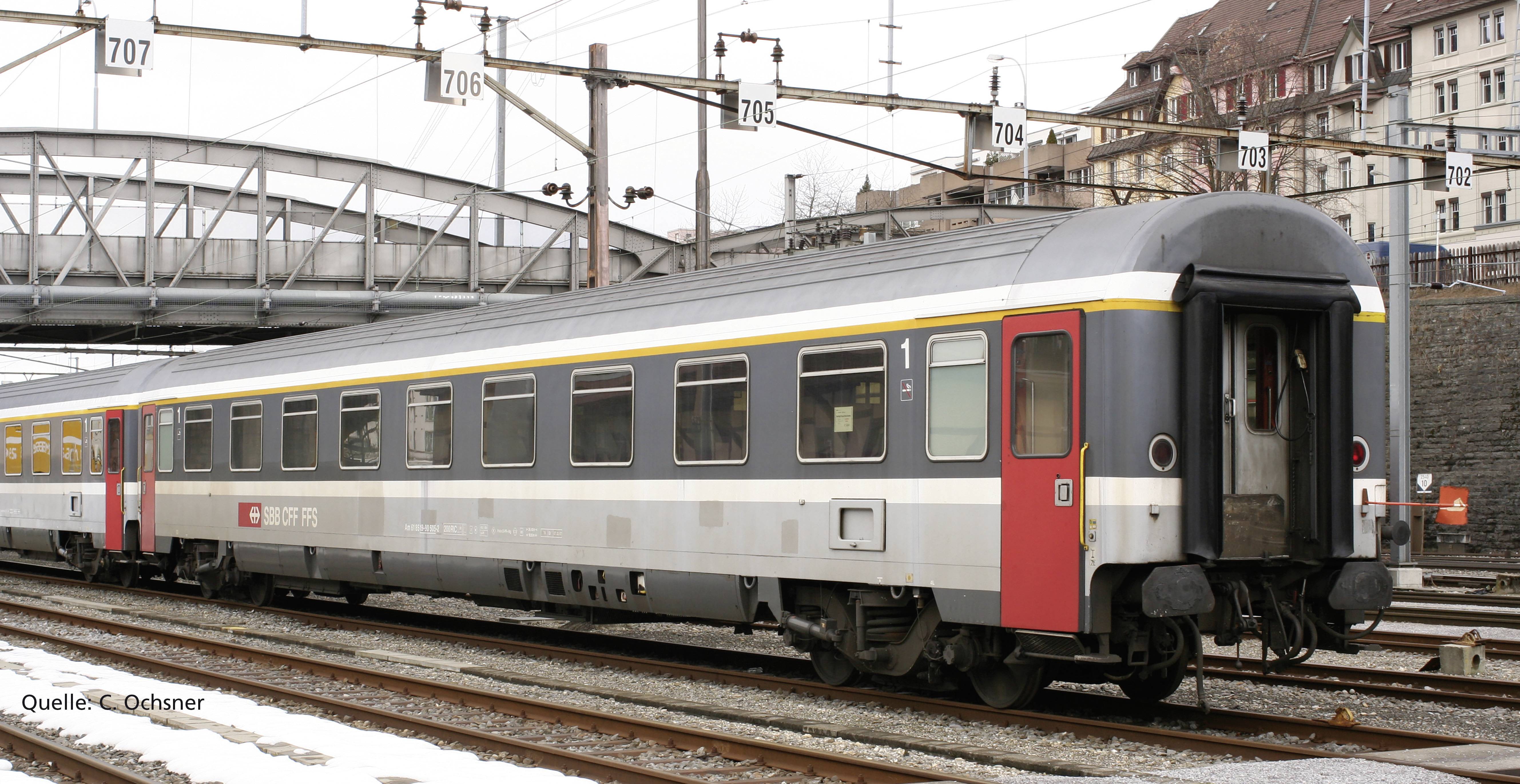 Piko H0 58537 Wagon rapide H0 Eurofima 1. Classe SBB - Conrad Electronic France