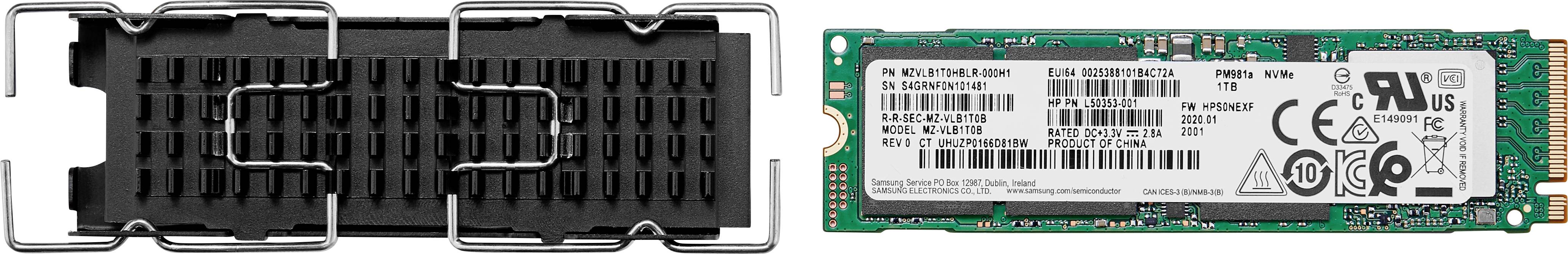HP 1 TB SSD interne NVMe/PCIe M.2 M.2 NVMe PCIe 3.0 x4 141L5AA - Conrad ...