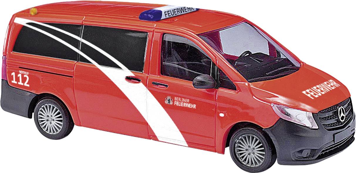 Busch 51186 H0 Modèle réduit de véhicule prioritaire Mercedes Benz ...