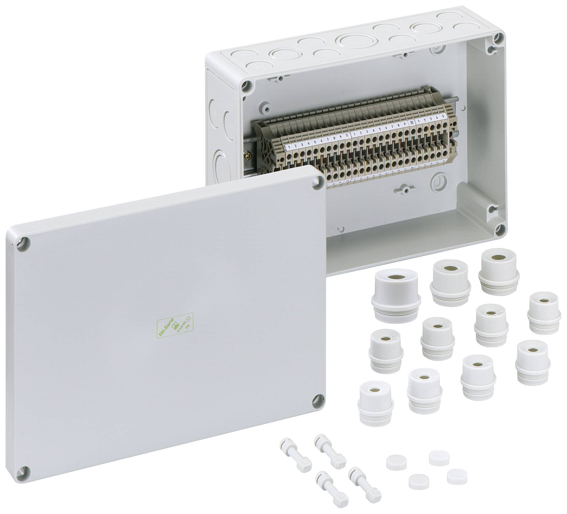 Spelsberg RKi 4/25-25x4q Boîtier pour bloc de jonction 180 x 254 x 90 ...