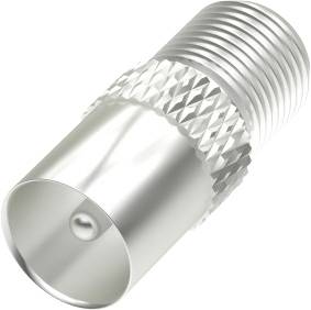 1 pc(s) 00205223 Adaptateur SAT Hama, raccord F - connecteur coaxial 1 ...