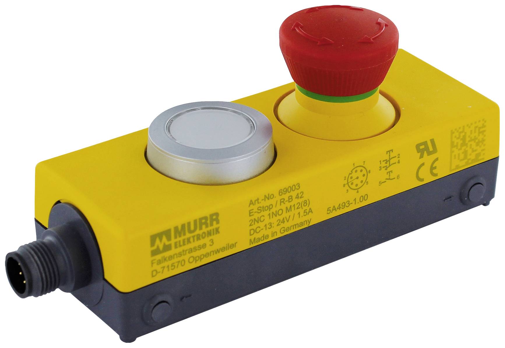 Murrelektronik 69004 Bouton d'arrêt d'urgence 1 pc(s) - Conrad ...