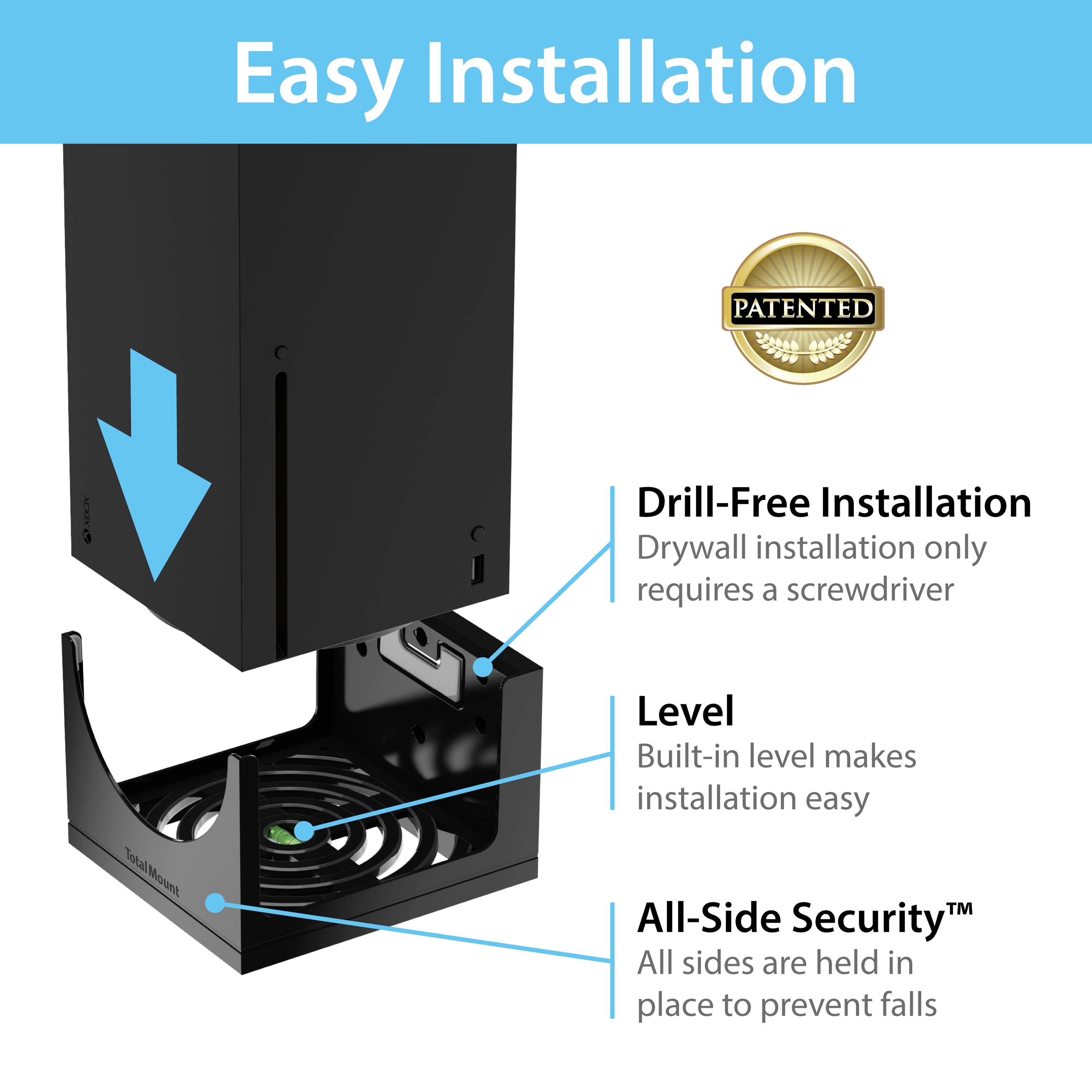 Innovelis TotalMount Cube Support mural Xbox Series X - Conrad ...