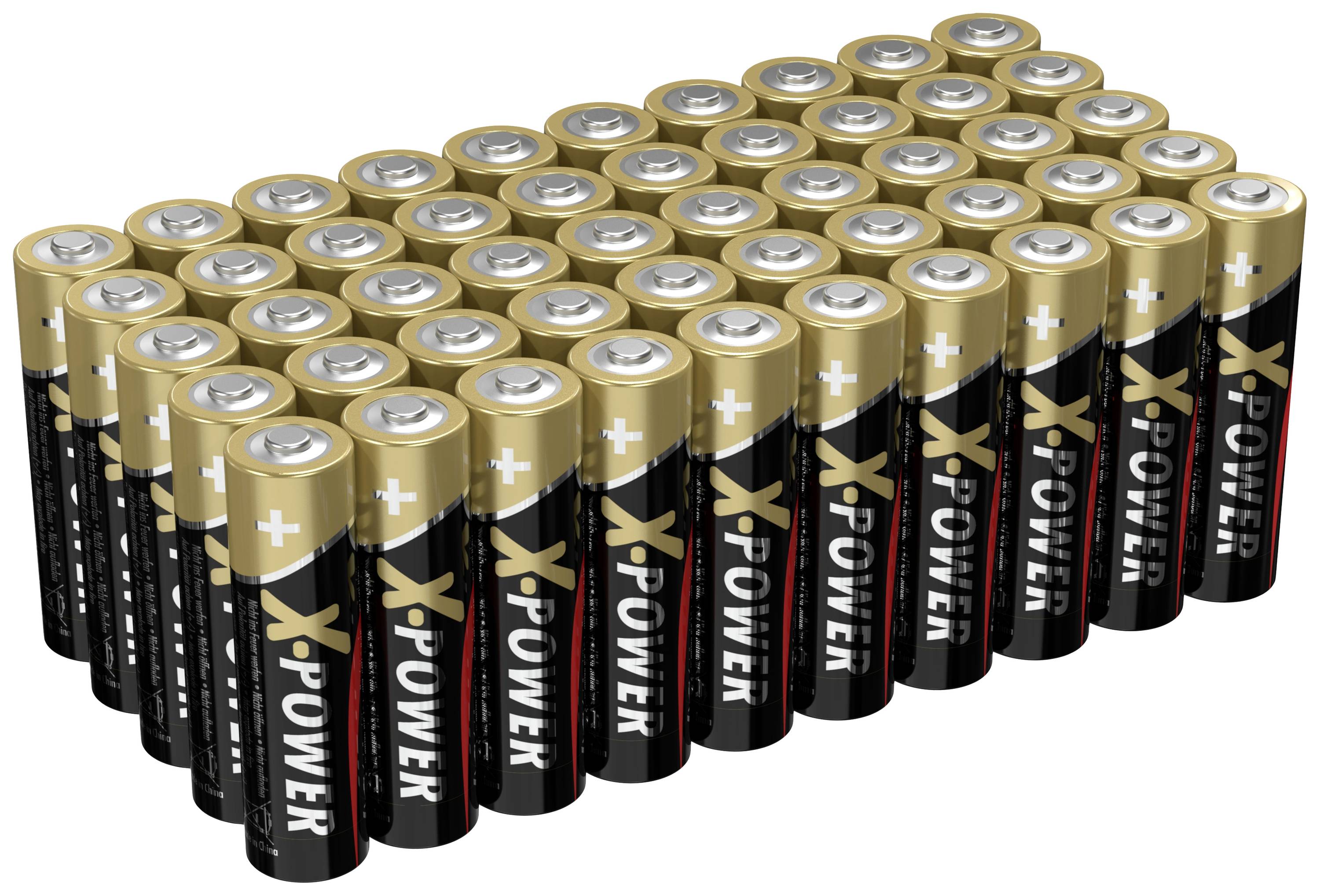 Ansmann X-Power Pile LR3 (AAA) alcaline(s) 1.5 V 50 pc(s) - Conrad ...