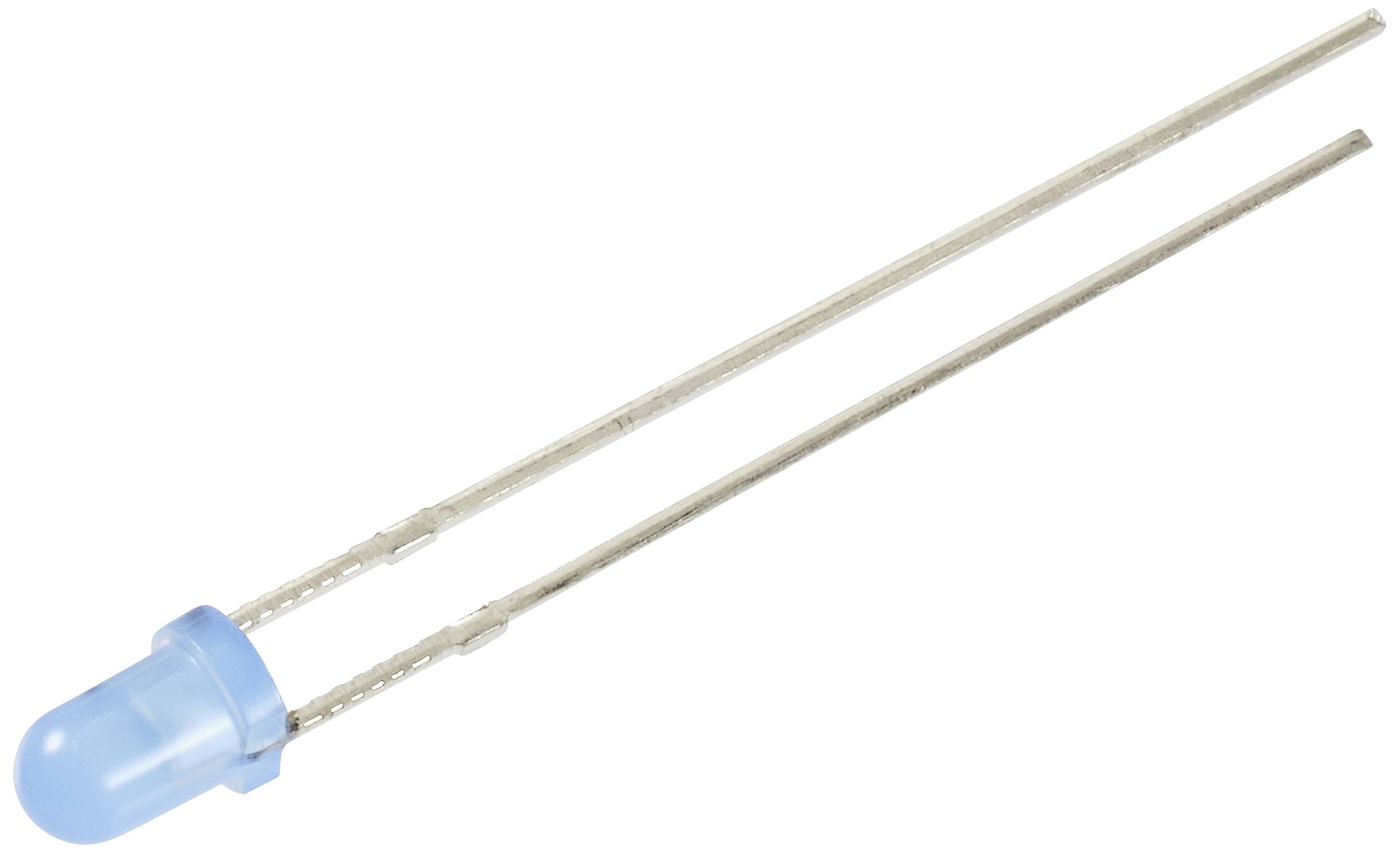 TRU COMPONENTS LED bleu rond 3 mm 750 mcd 30 ° 12 mA 5 V - Conrad ...