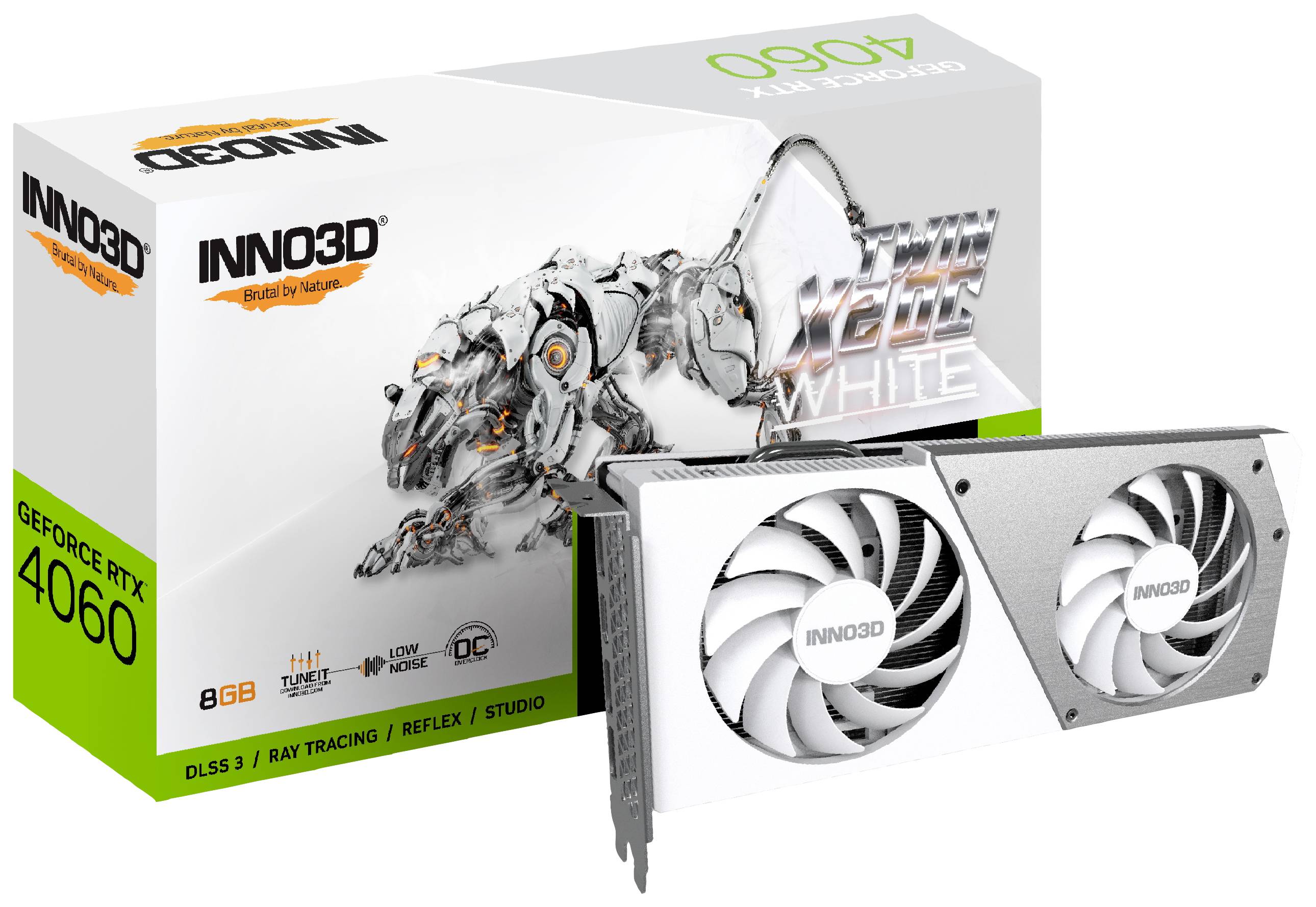 Inno 3D Carte graphique Nvidia GeForce RTX 4060 Twin X2 8 GB GDDR6 ...