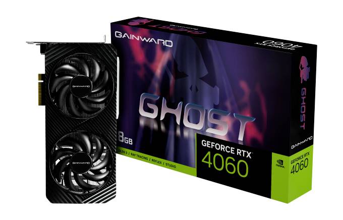 Gainward Carte graphique Nvidia GeForce RTX 4060 GHOST 8 GB GDDR6-SDRAM ...