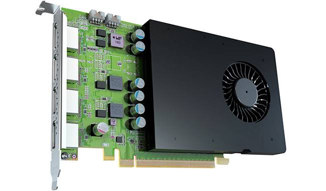 Matrox Carte graphique Matrox D1480 4 GB RAM GDDR5 PCIe x16 DisplayPort ...