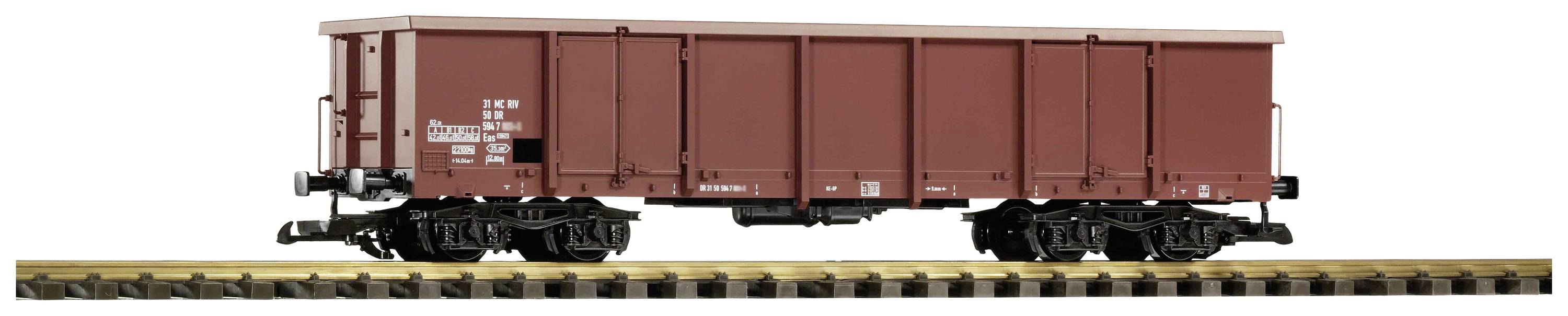 Piko G 37018 G wagon de marchandises ouvert Eaos de la DR - Conrad ...