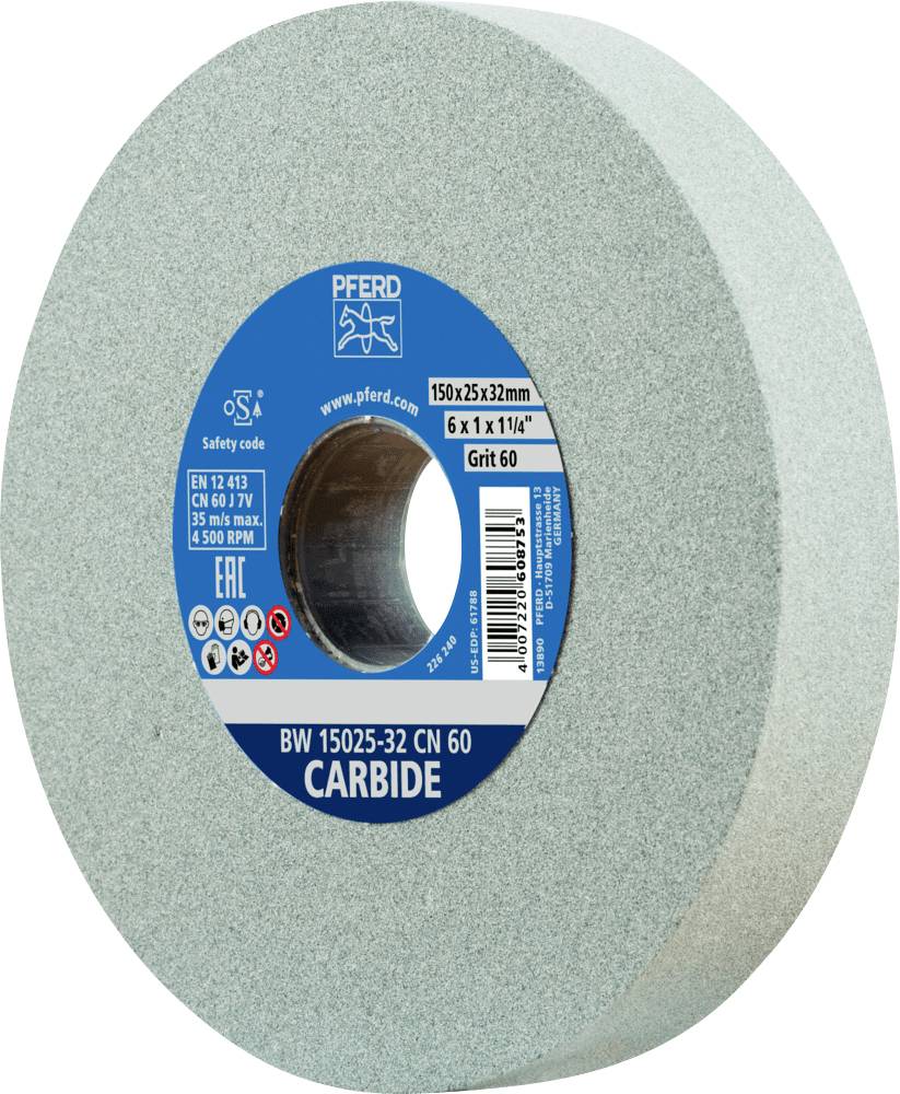 Pferd Tools 39008424 Meule Pour Touret Diamètre 150 Mm Ø De Perçage 32 Mm Acier 1 Pcs Conrad