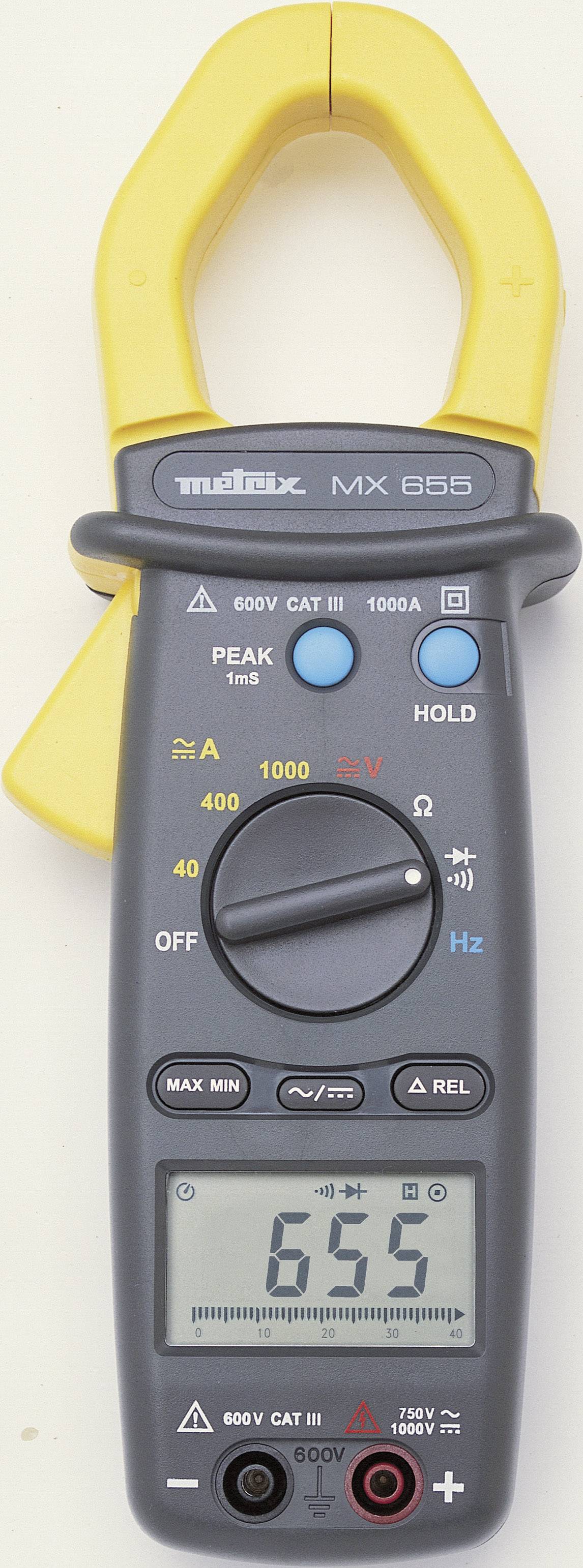 Pince ampèremétrique numérique Metrix MX355 | Conrad.fr