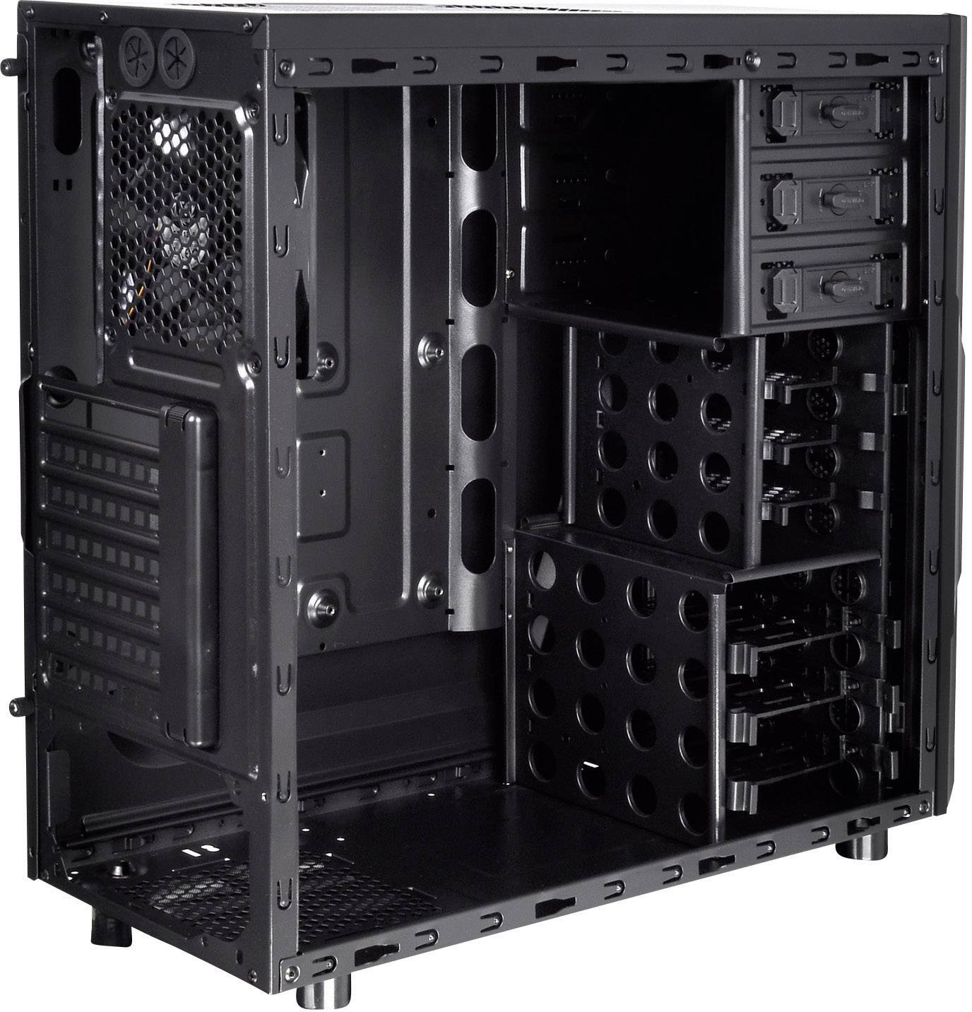 Boîtier PC Tour midi Thermaltake Versa H21 noir | Conrad.fr