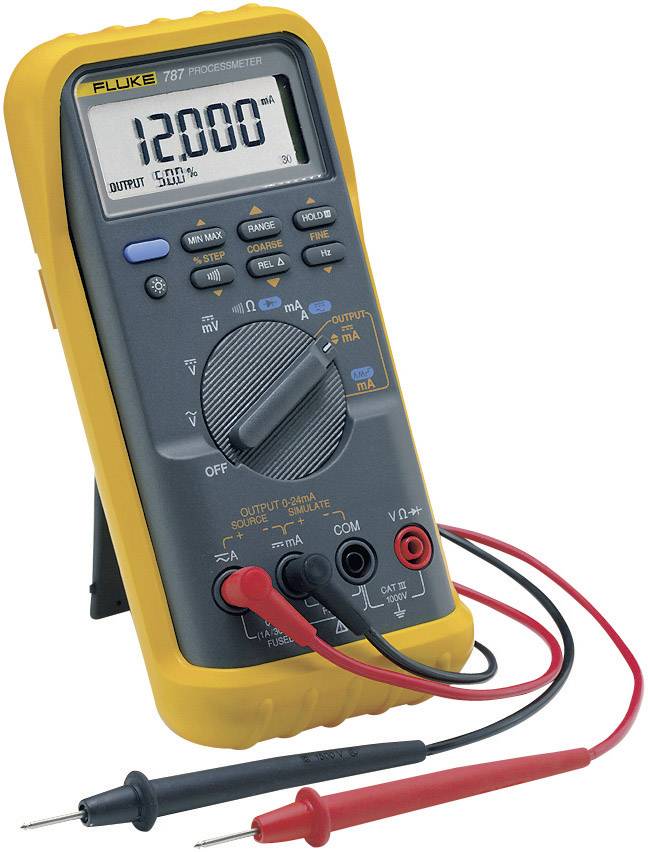 Multimètre numérique Fluke 787/EUR Process CAT III 1000 V, CAT IV 600 V ...