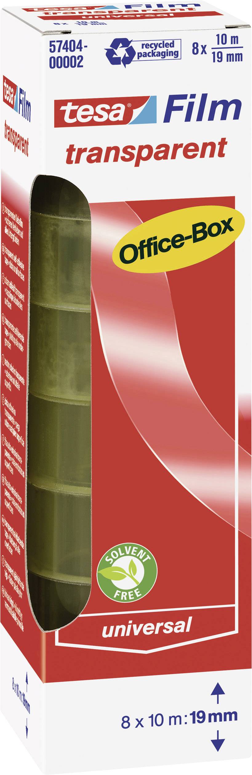 tesafilm tesafilm® tesa 57404-00002-02 transparent (L x l) 10 m x 19 mm ...