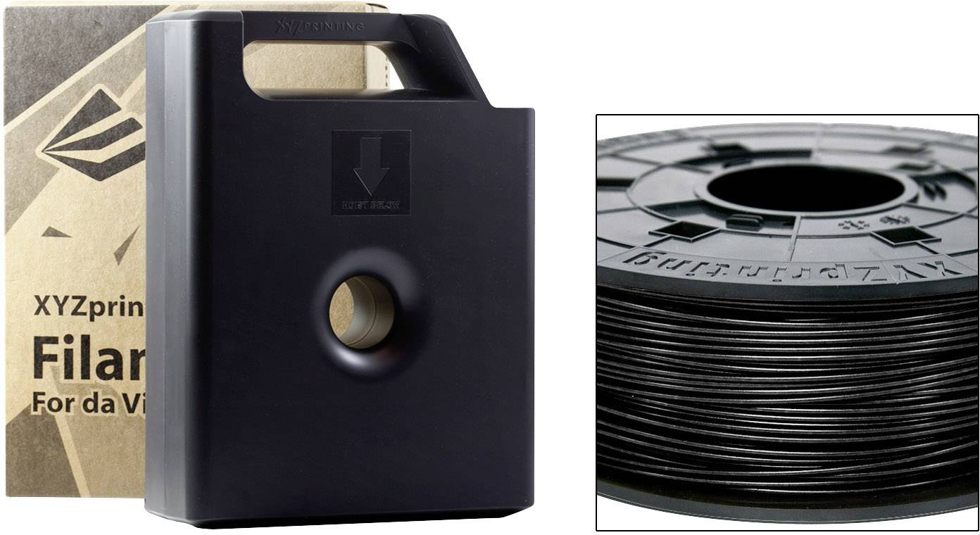 Filament XYZprinting ABS Filament Black 600g ABS 1.75 mm noir 600 g ...