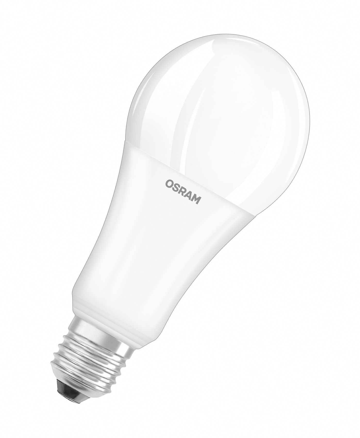 Ampoule LED E27 OSRAM 4052899959651 21 W = 150 W blanc chaud (Ø x L) 67 ... Ampoule LED E27 OSRAM 4052899959651 21 W = 150 W blanc chaud (Ø x L) 67 ...