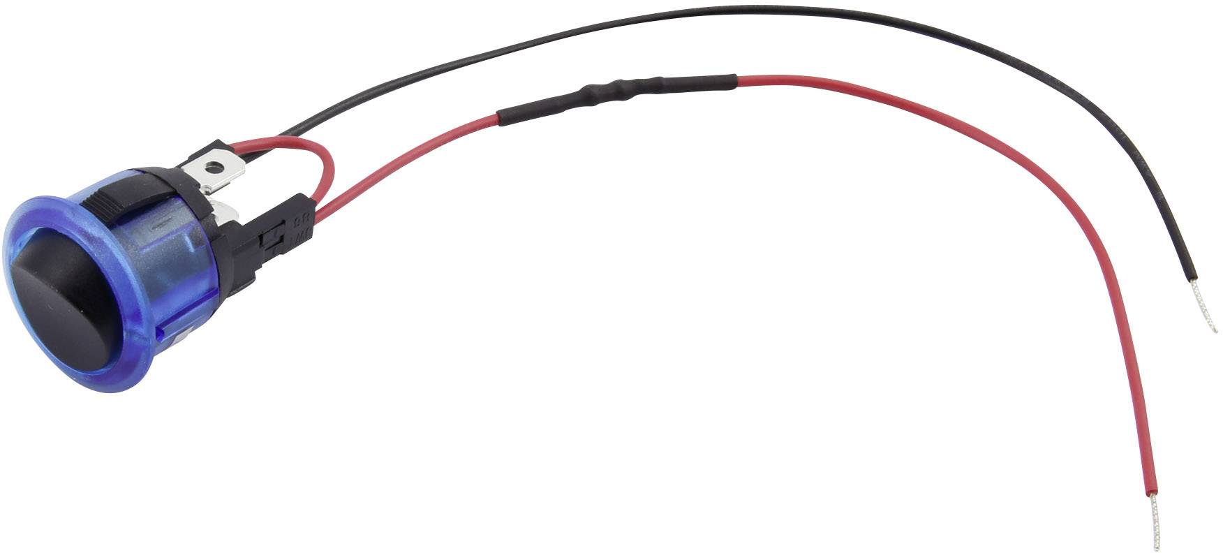 SCI R13-112AH Interrupteur à bascule R13-112AH 28 V/DC 10 A 1 x Off/On ...