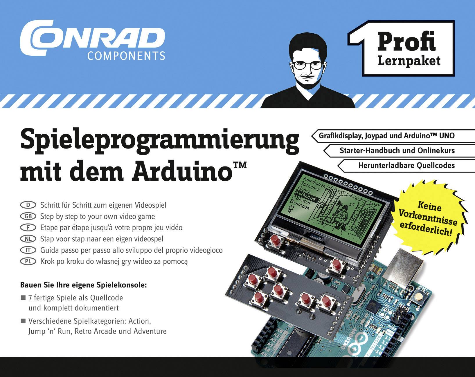 Programmation De Jeu Avec Arduino™ Conrad Components 10223 à Partir De 14 Ans Conrad Fr