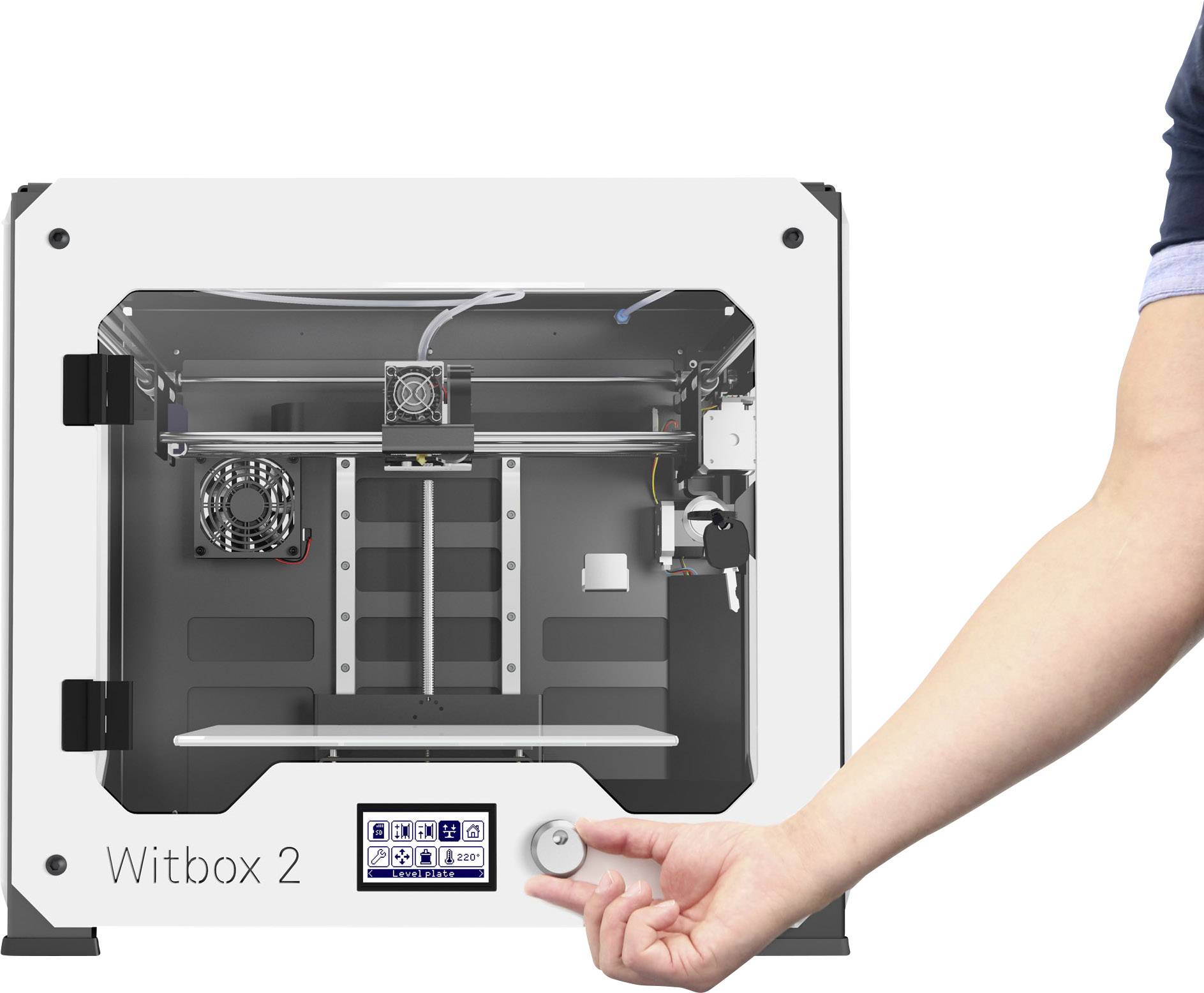 Imprimante 3D bq Witbox 2 white - Conrad Electronic France