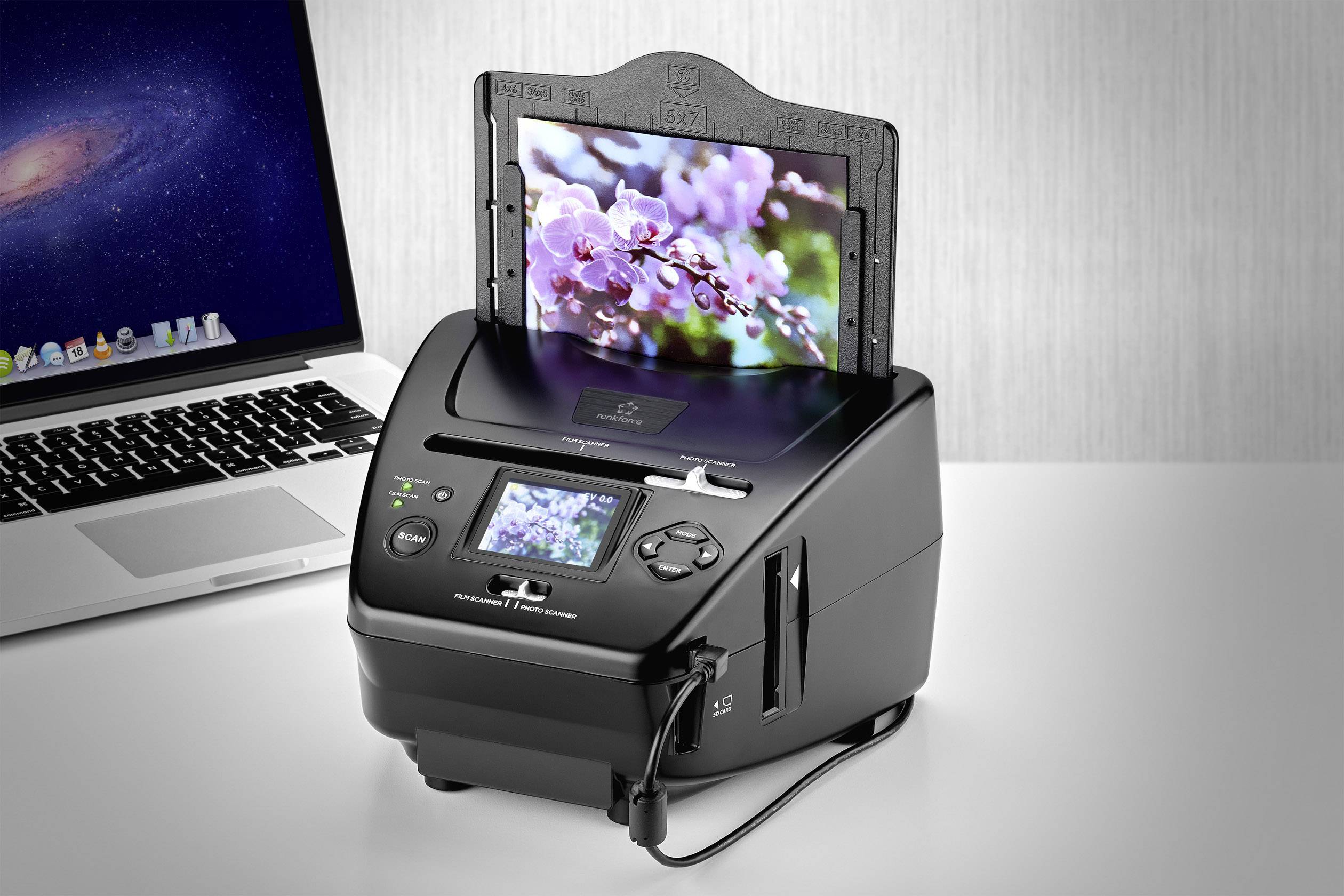 Scanner de diapositives, Scanner photo, Scanner de négatifs Renkforce ...