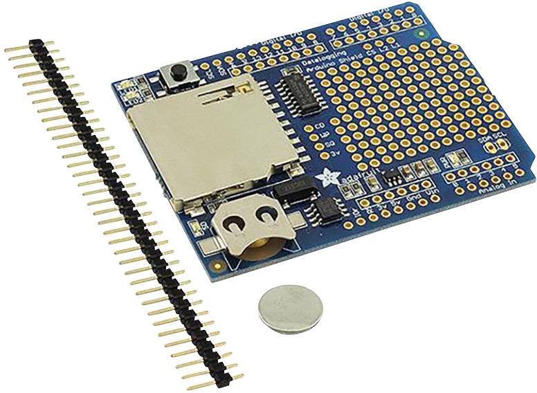 Adafruit Assembled Data Logging shield 1141 1 pc(s) | Conrad.fr Adafruit Assembled Data Logging shield 1141 1 pc(s) | Conrad.fr