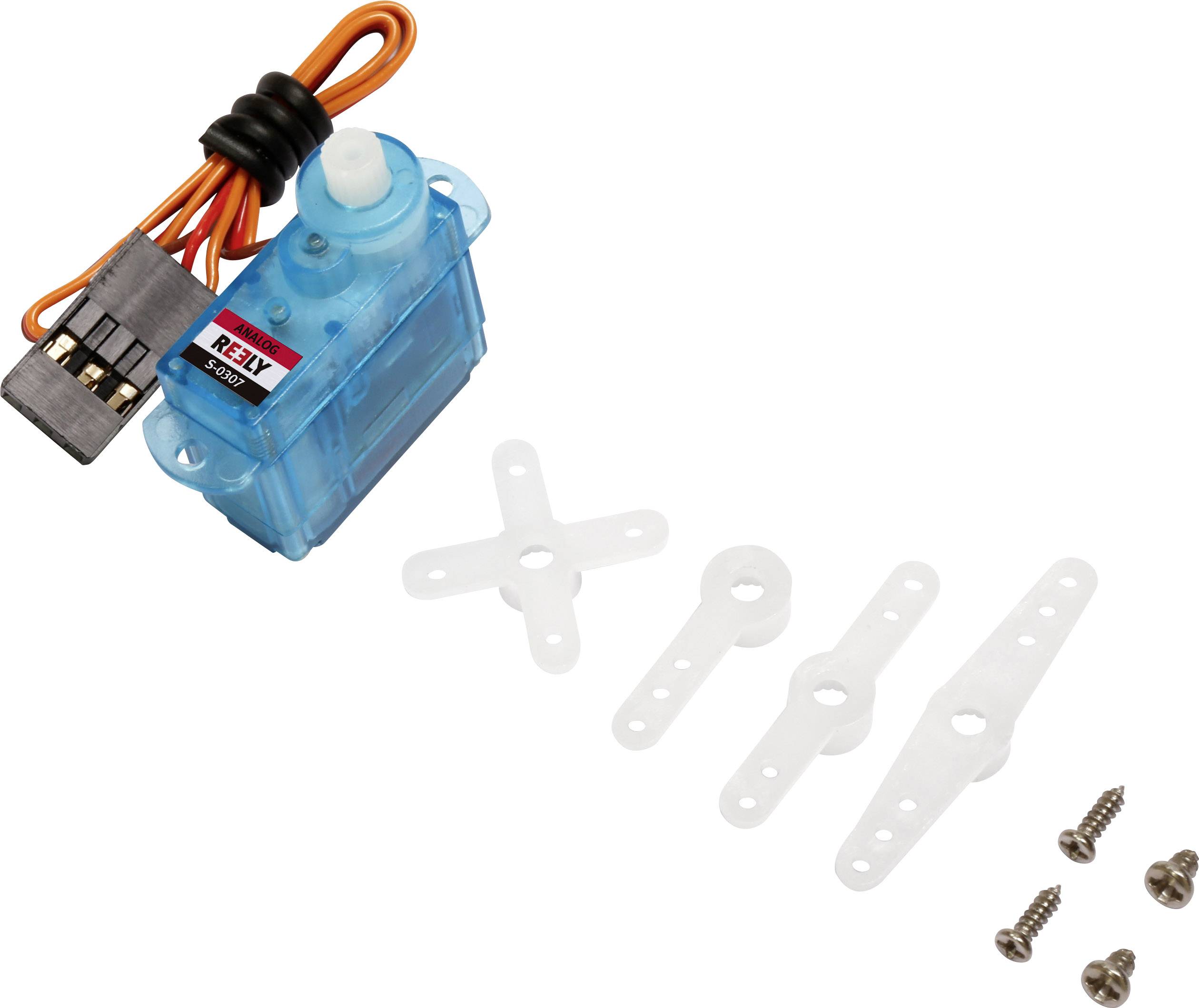 Micro servomoteur analogique Reely S-0307 S-0307 1 pc(s) | Conrad.fr Micro servomoteur analogique Reely S-0307 S-0307 1 pc(s) | Conrad.fr
