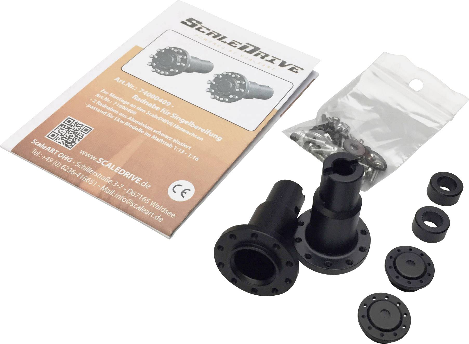 ScaleDrive 74000409 1:14 Moyeu 1 paire(s) - Conrad Electronic France