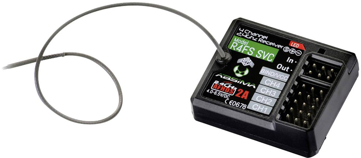 Récepteur 4 canaux Absima R4FS SVC 2,4 GHz Système de connecteur JR ...