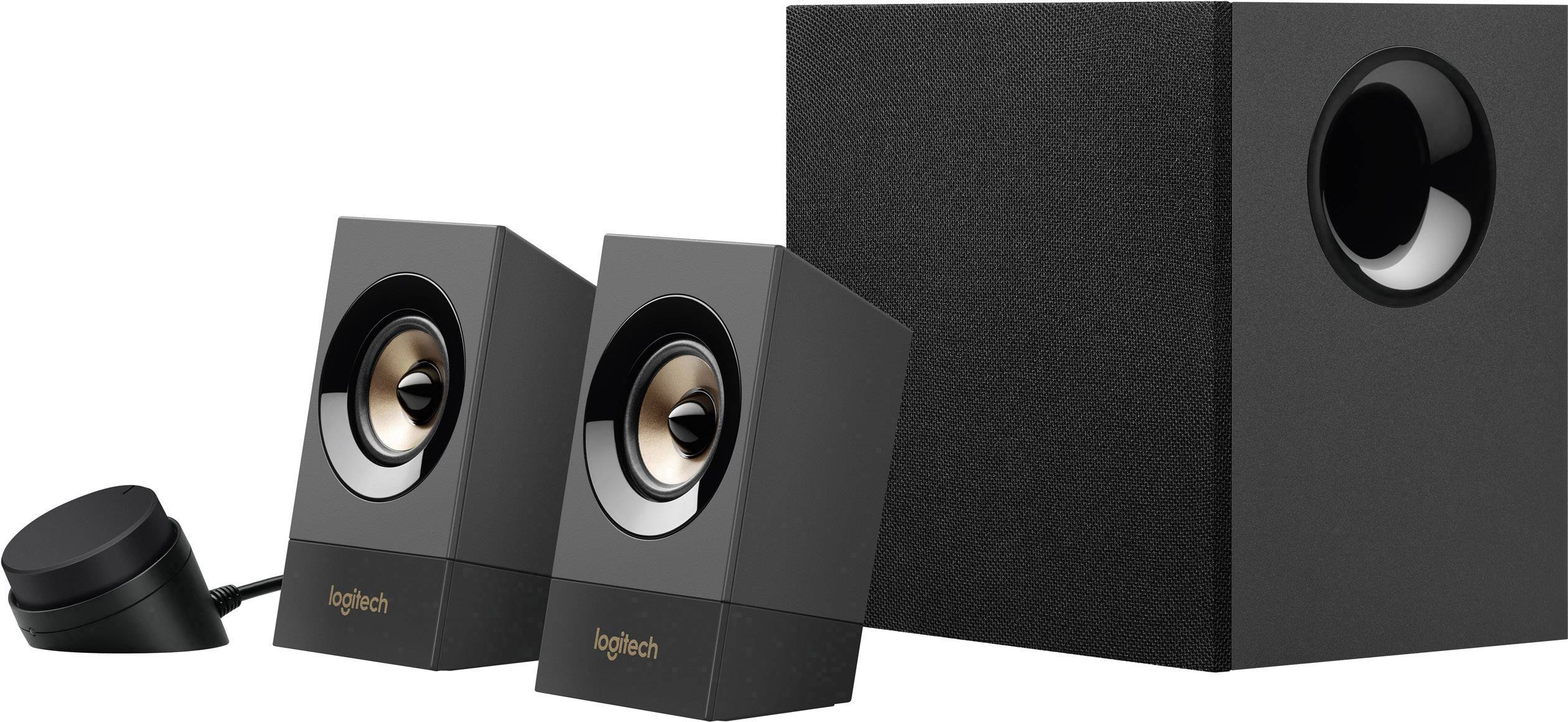 Enceintes PC Logitech Z537 980-001272 2.1 Bluetooth 60 W noir 1 pc(s ...