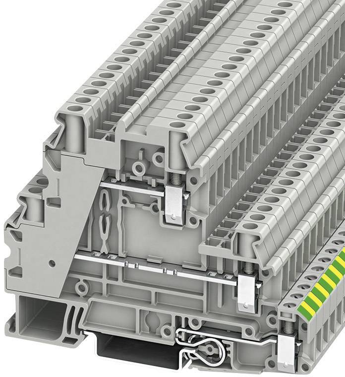 Borne de protection à 3 étages Phoenix Contact UT 4-PE/L/L 3214360 ...