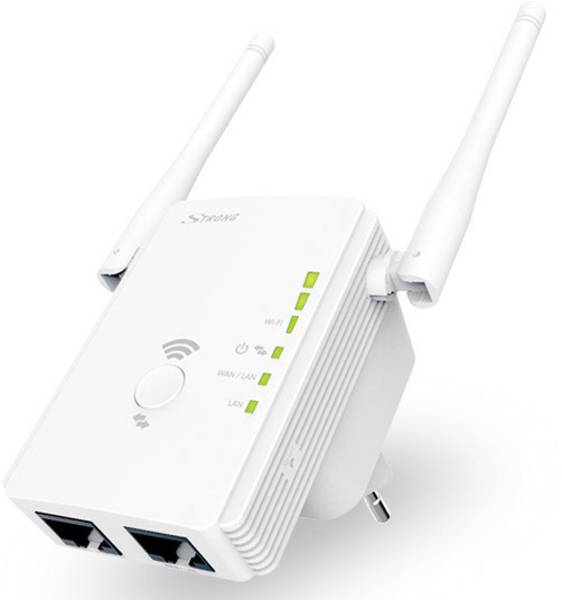 Répéteur Wi-Fi Strong REPEATER 300V2 Z2635 300 MBit/s 2.4 GHz 1 pc(s ... Répéteur Wi-Fi Strong REPEATER 300V2 Z2635 300 MBit/s 2.4 GHz 1 pc(s ...