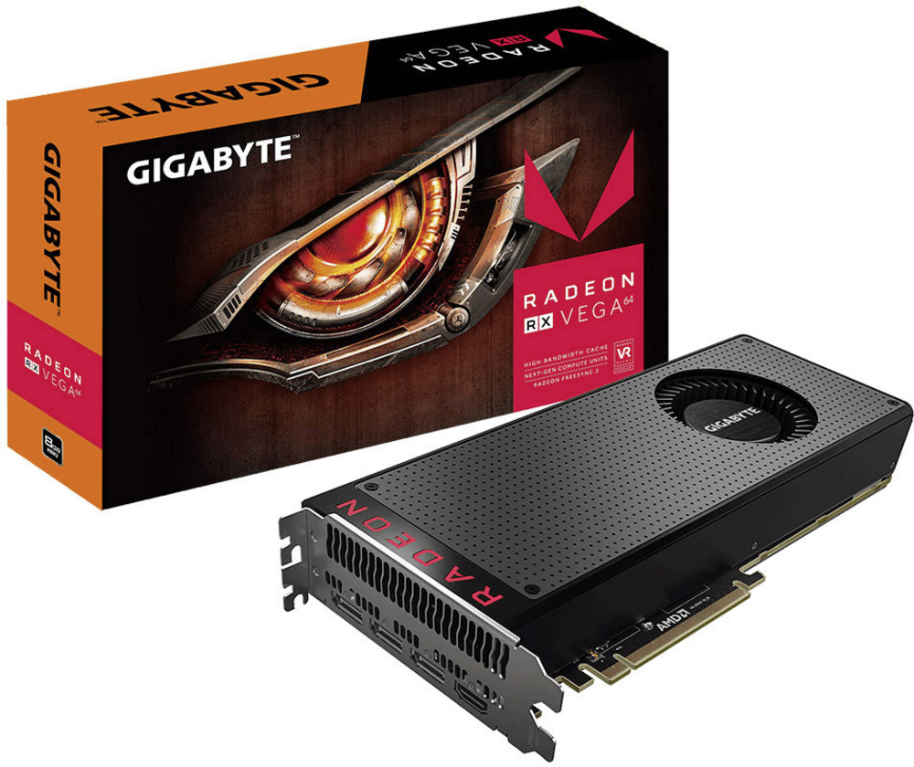 Carte graphique Gigabyte AMD Radeon RX Vega 64 8 Go RAM HBM2 PCIe x16 ...