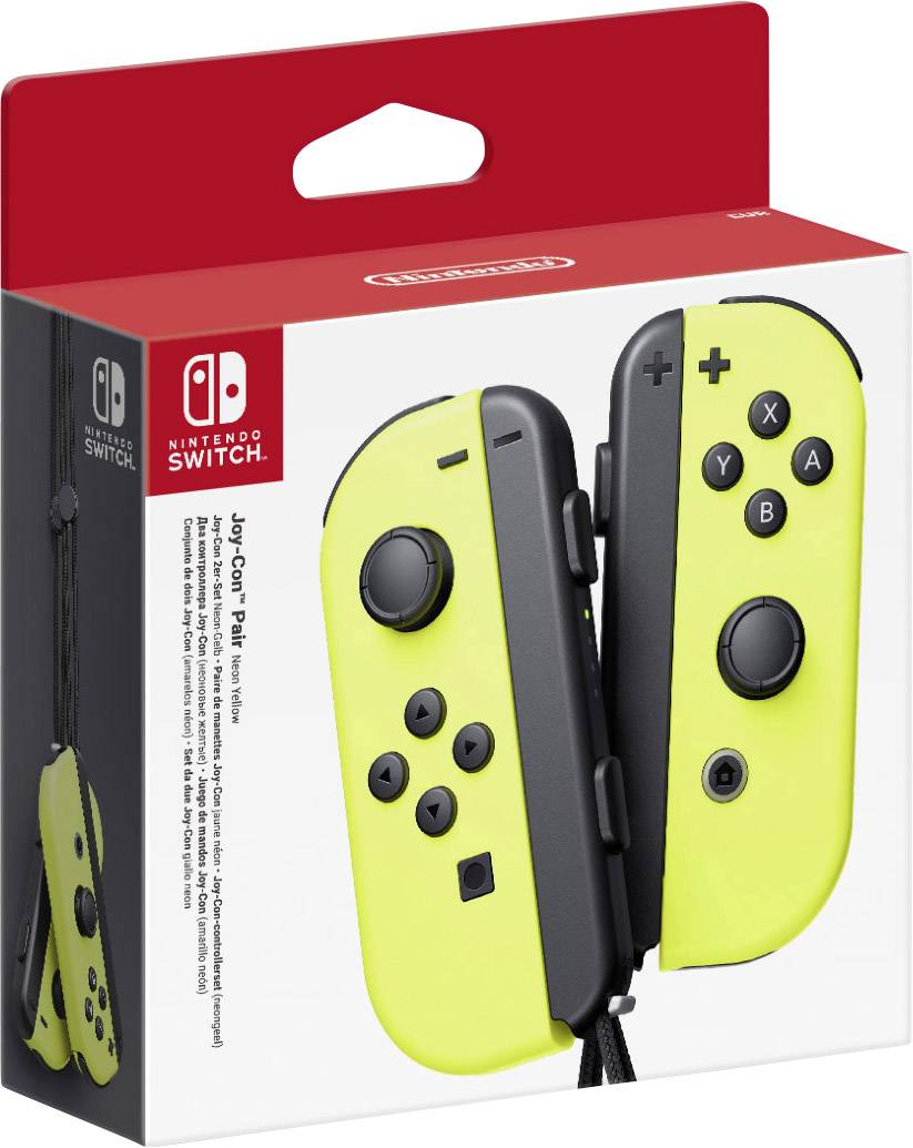 Manette de jeu Nintendo Joy-Con 2er-Set 2511766 Nintendo Switch jaune ... Manette de jeu Nintendo Joy-Con 2er-Set 2511766 Nintendo Switch jaune ...