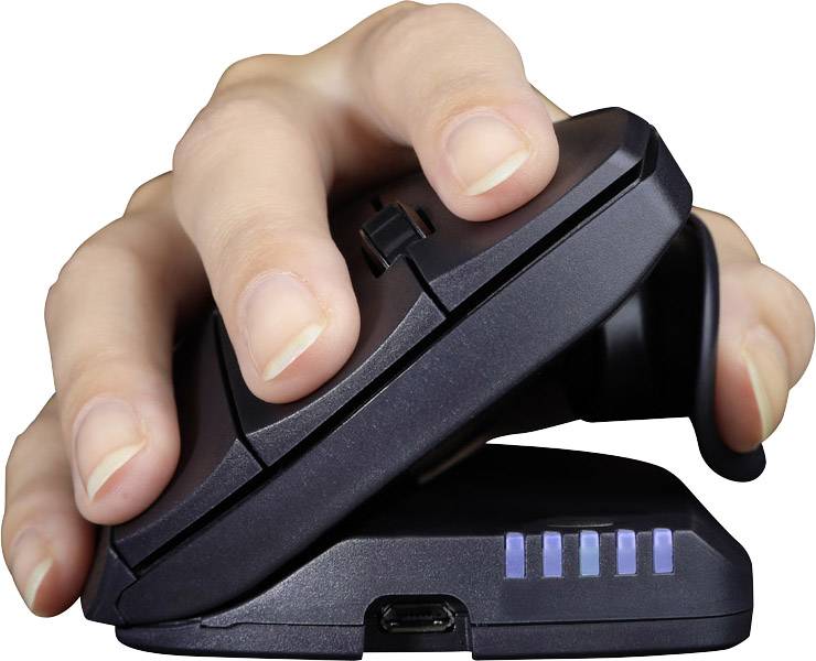 Contour Design Unimouse Left Souris ergonomique USB noir 7 Boutons ...