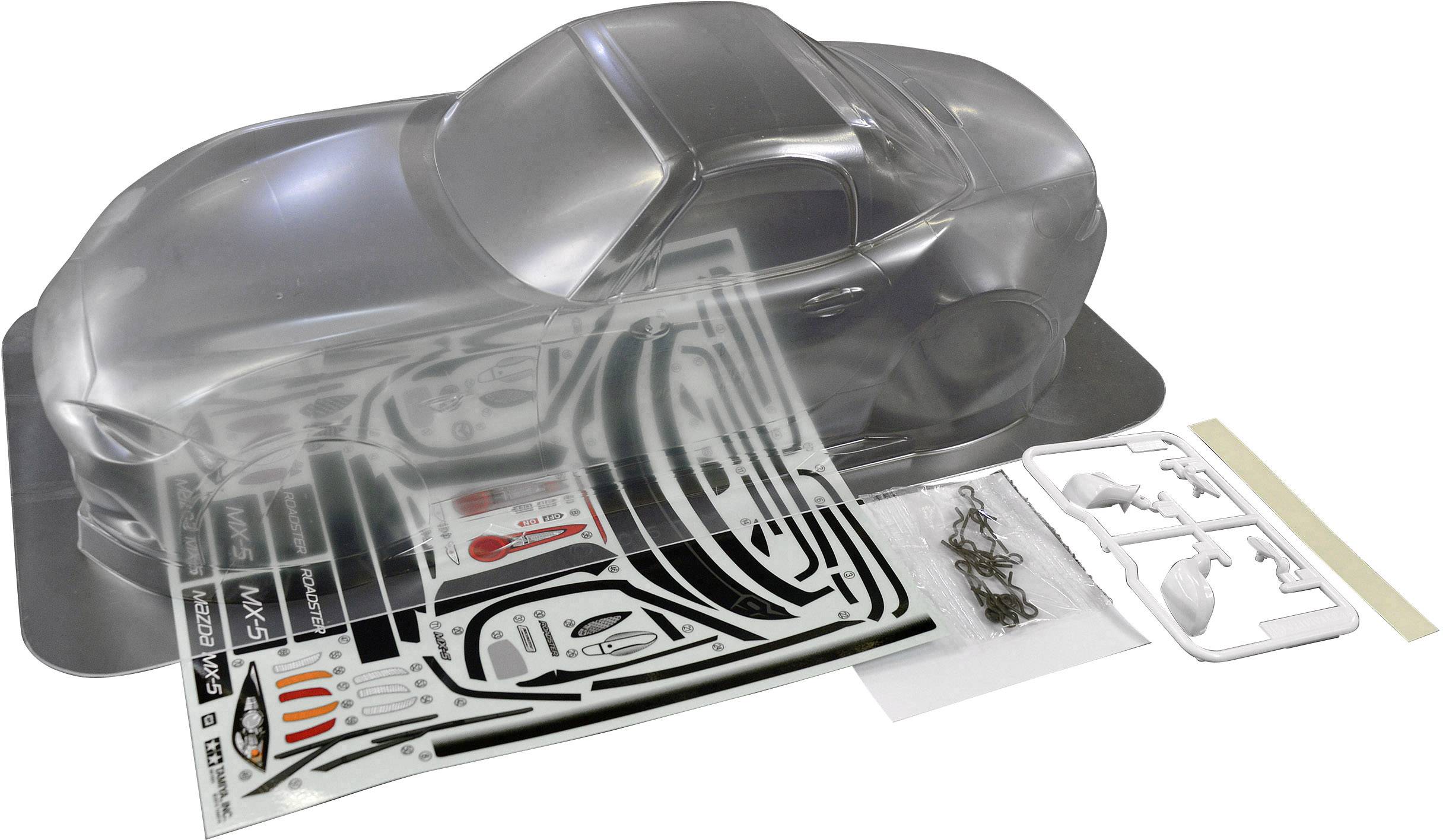 Tamiya 51583 1:10 Carrosserie Mazda MX-5 185 mm non verni, non découpé ...