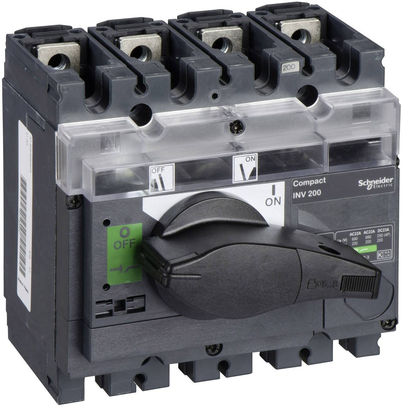 Interrupteur sectionneur Schneider Electric 31163 250 V/DC, 690 V/AC ...