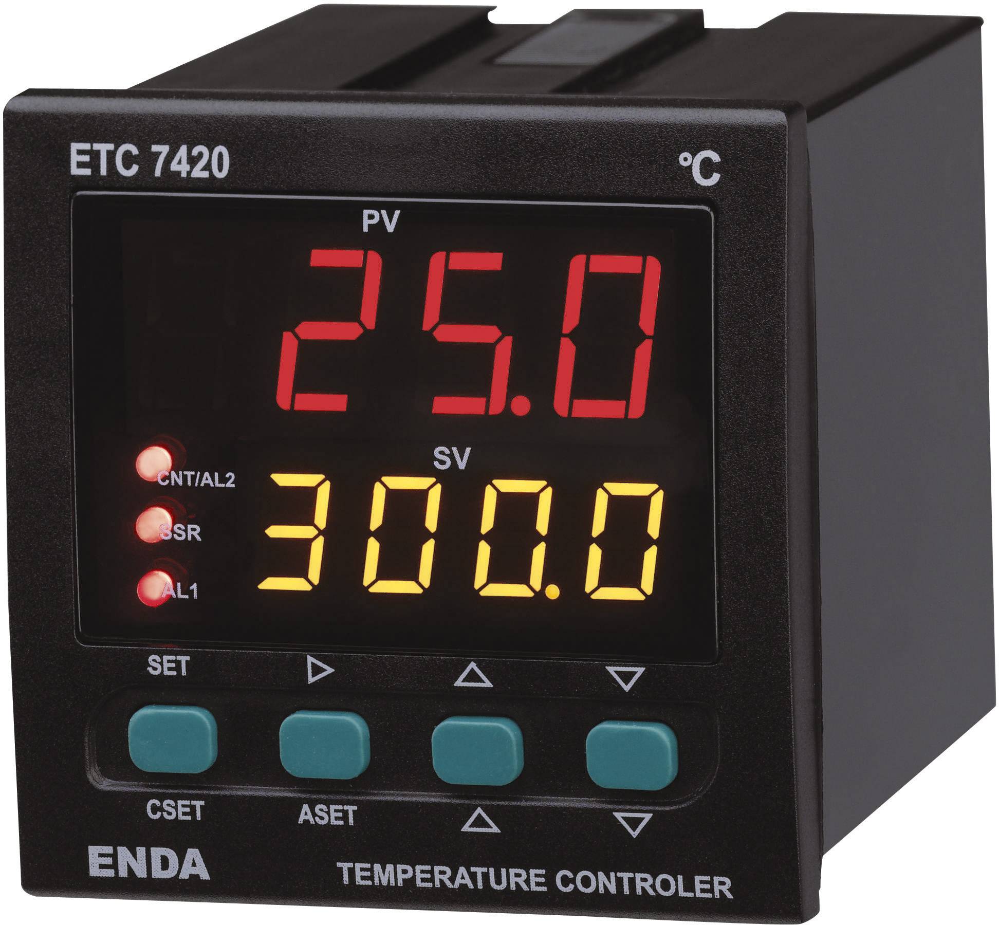 Enda ETC7420-230 PID Régulateur de température Pt100, J, K, T, S, R ...