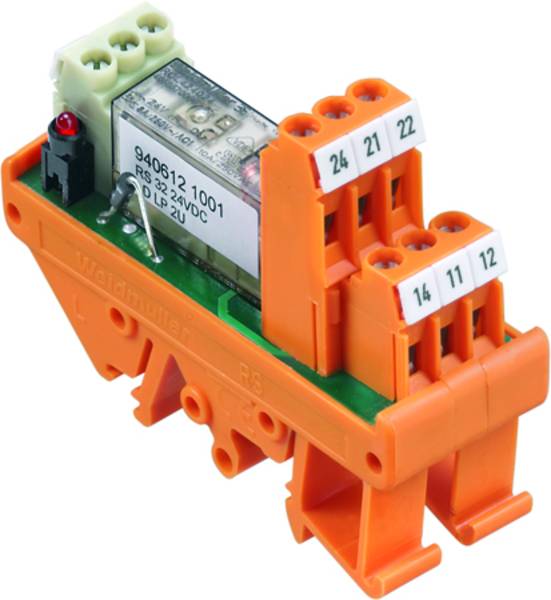 Interface relais RS-SERIES Weidmüller RS 32 24VDC LD LP 2U 9406121001 ...