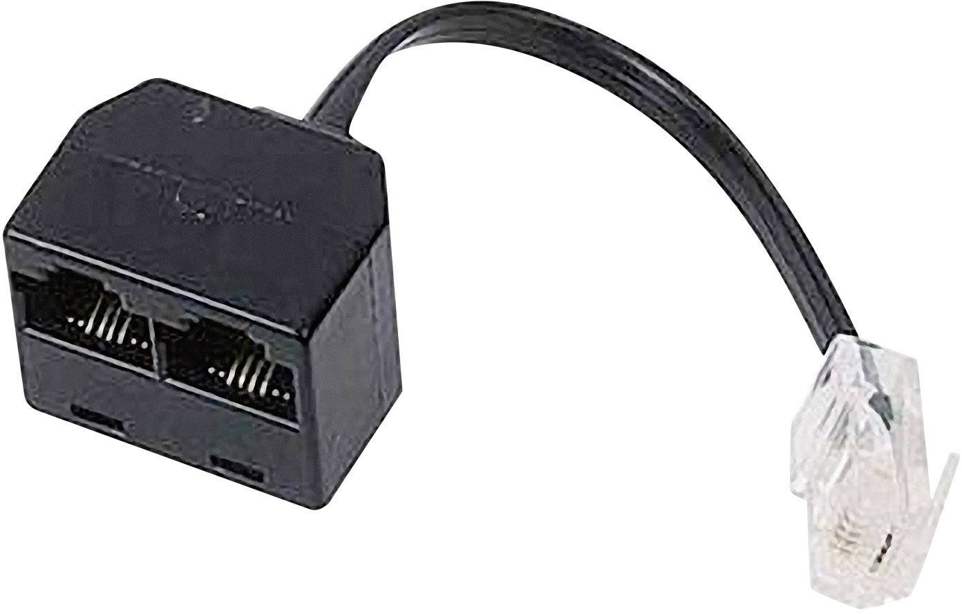 Adaptateur Y RJ45 mâle 8P4C RJ45 femelle 8P4C - Conrad Electronic Suisse