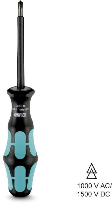 Tournevis cruciforme SF-PHSL 1-80 VDE Phoenix Contact 1212283 - Conrad ...